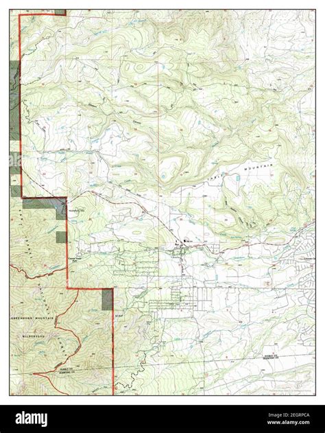 Rye Colorado Map 1994 1 24000 United States Of America By Timeless