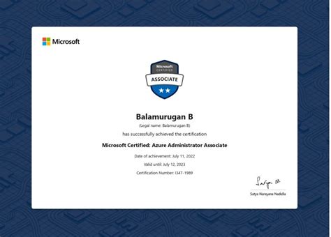 Bala Murugan On Linkedin Azurecertification