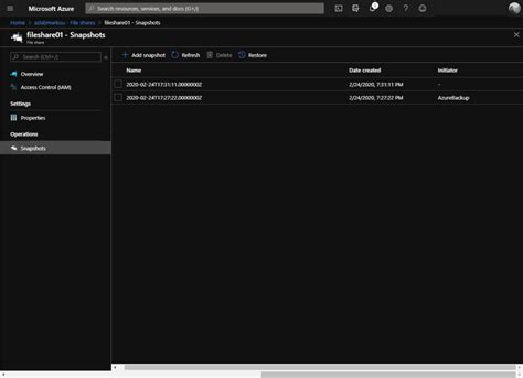 Protecting Azure Fileshares George Markou