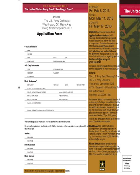 2025 Army Application Form Fillable Printable PDF Forms Handypdf