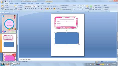 Microsoft Powerpoint Labels