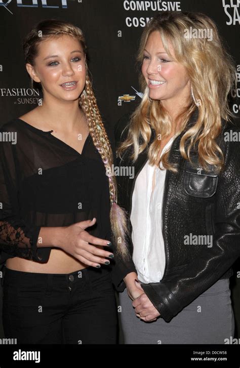 Ava Sambora And Heather Locklear Los Angeles Fashion Week Springsummer