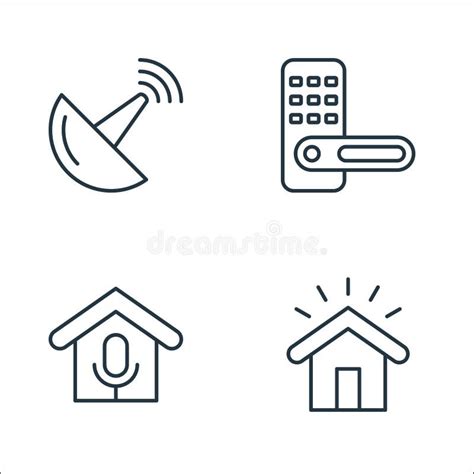 Linear Voice Recognition Icon From Artificial Intellegence And Future