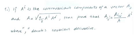 Solved 10 If As Is The Contravariant Components Of A Vector