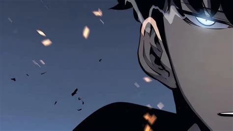 Jin Woo Glow Blue Eye Live Wallpaper