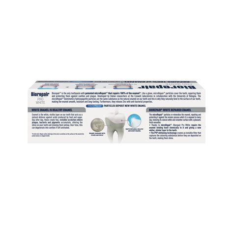 Biorepair Pro White Toothpaste 75ml | Mannings Online Store