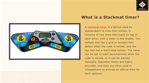Ppt What Is A Stackmat Timer Powerpoint Presentation Free Download
