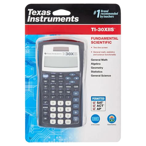 Texas Instruments Ti 30xiis 2 Line Scientific Calculator Refurbished