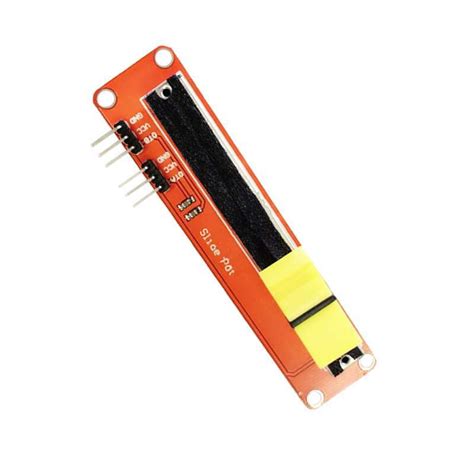 Promo 33v 5v 10k Linear Slide Potentiometer Module Dual Output Avr Scm
