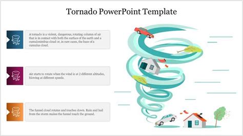 One Of The Impressively Made Tornado PowerPoint Template With Fully Editable Feature Which