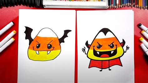 How To Draw Candy Corn