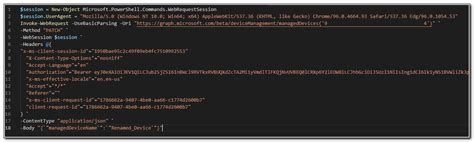 Defining A Script And Finding The Microsoft Graph Queries