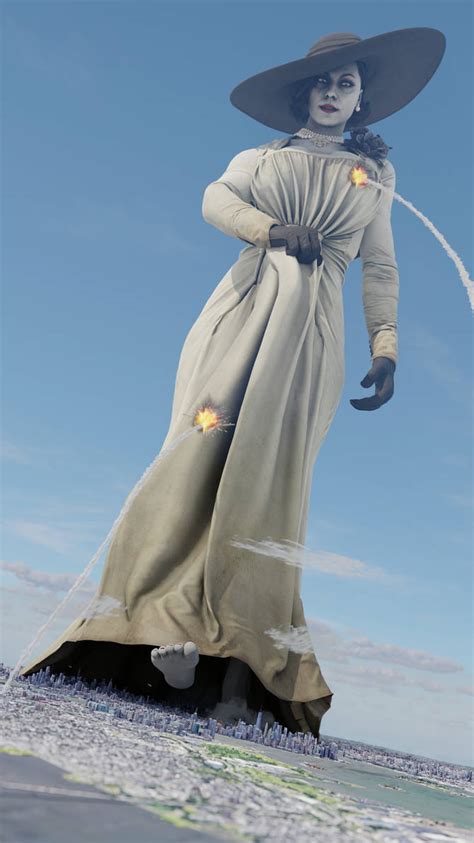 Lady Dimitrescu Grew A Bit More By Evergrowingwaifus On Deviantart