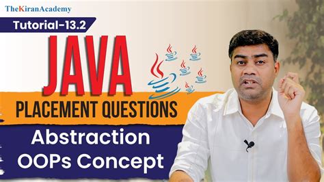 Abstraction Oops Concept In Java Placement Interview Questions