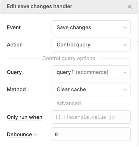 How To Force Reset Cache Of A Query Queries And Resources Retool