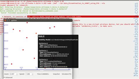 step by step process of simulating vanet network simulation tools