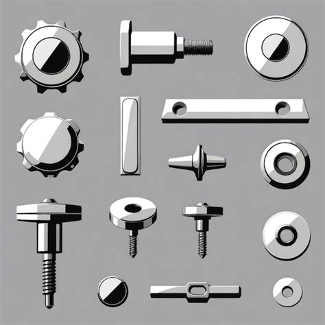 Premium Vector Hardware Vector Set White Background Isolated A High