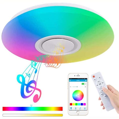 Top Best Ceiling Light With Bluetooth Speakers In Reviews Guide