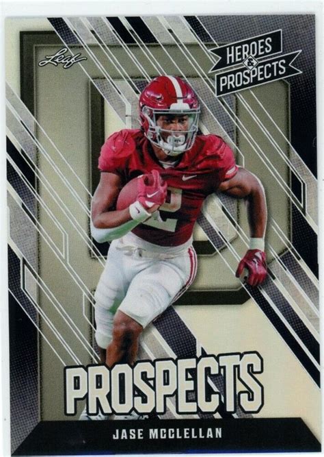 2024 Leaf Heroes And Prospects Jase Mcclellan 72 199 Rc For Sale