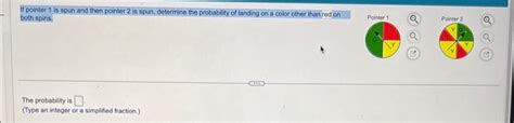 Solved If Pointer 1 Is Spun And Than Pointer 2 Is Spun