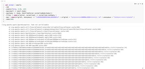 Scala Serialize Java Library For Spark Stack Overflow