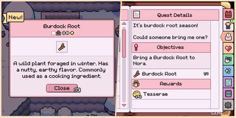 Where To Find Burdock Root In Fields Of Mistria