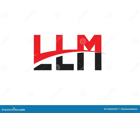 Llm Letter Initial Logo Design Stock Vector Illustration Of Mark Business 236632027