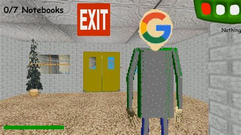 Google S Basics In A Weird Decompile Baldi MOD YouTube