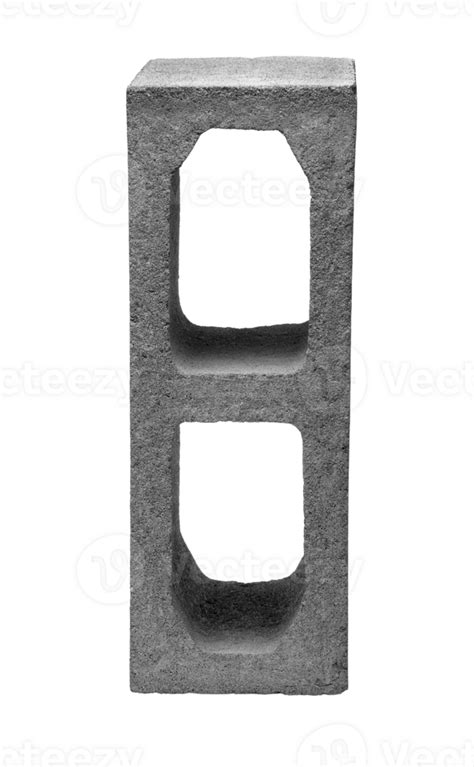 Concrete Block On Cutout Background 41646781 Png