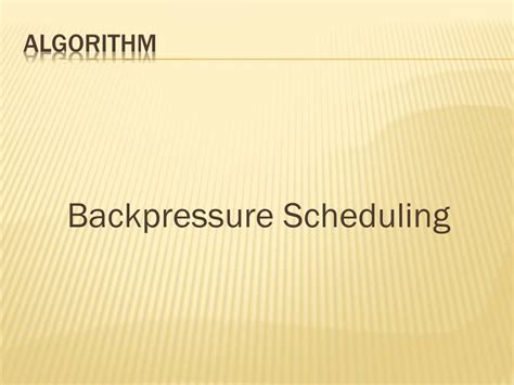 Ppt Xpress A Cross Layer Backpressure Architecture For Wireless Multi Hop Networks Powerpoint