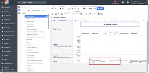 Basic Reporting Part V Faq How Do I Display The Values Of Two Or More Cells In One Cell