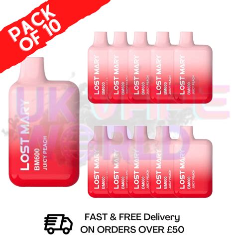 Lost Mary Bm Disposable 600 Puff Vape Bar Any 5 For £15
