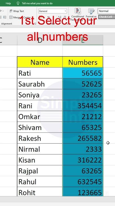 How To Add 0 Before A Number Simplyinfo20 Excel Shorts Short
