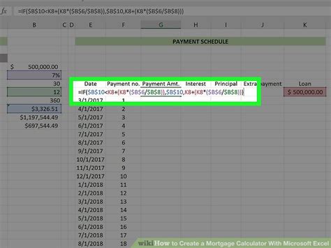 3 Ways To Create A Mortgage Calculator With Microsoft Excel