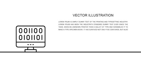 Webontwikkeling Codering Continu één Regel Pictogram Premium Vector