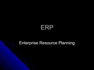 Chapter 2 Erp PPT Computer Software And Applications Computing