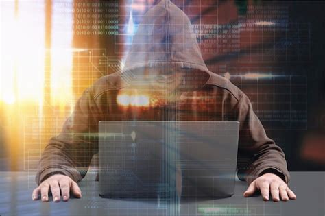 Premium Photo Cyber Data Breach Hack Hacking Code Thief