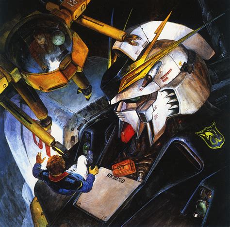 Haro Amuro Ray Nu Gundam And Hathaway Noa Gundam And More Drawn By Takani Yoshiyuki