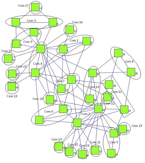 Result Of Preliminary Community Detection Algorithm On Karate Network