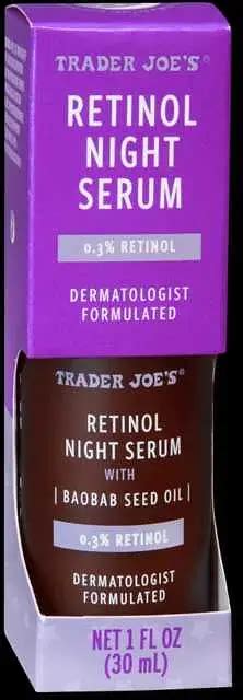 Trader Joes Retinol Night Serum Ingredients Explained