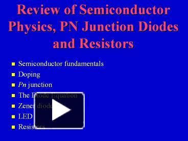 SEMICONDUCTOR PPt Presentation Free To Download