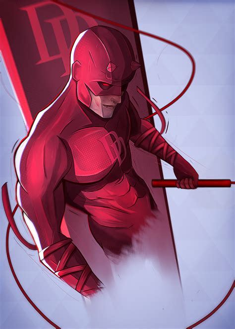 Daredevil Comic Art 4k