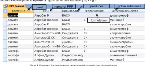 Figure 5 From Application Of Microsoft Access Relational Database For Pesticide Decision Taking