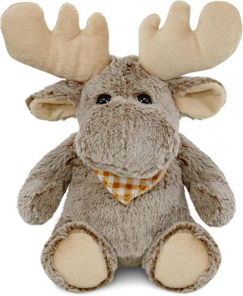 Puzzled Super Soft Sitting Moose Plush 11 Au Toys And Games