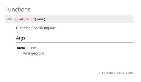 Python Doku Automatisch Erstellen Lassen Mit Pdoc