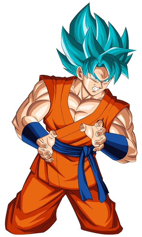 Goku Ssgss Render [dokkan Battle] By Maxiuchiha22 On Deviantart
