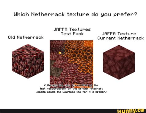Which Netherrack Texture Do You Prefer Jappa Textures Test Pack Jappa