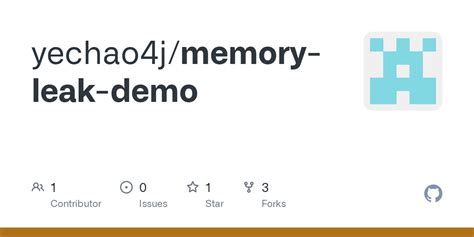 Github Yechao4jmemory Leak Demo