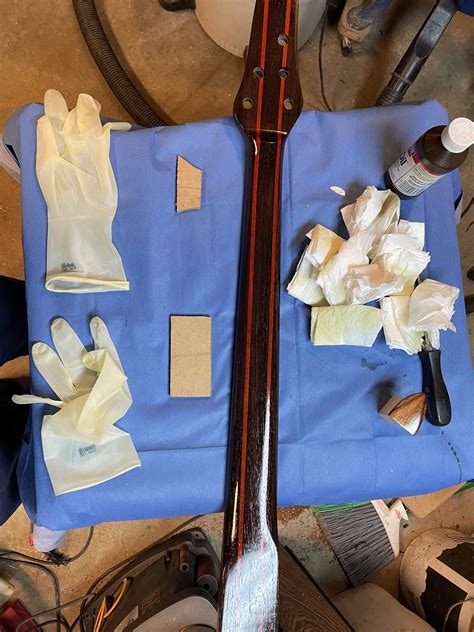 New 5 String Fretless Build