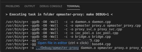 Gcc Problem Matcher Not Generate Links For Filename With Build Error · Issue 117115